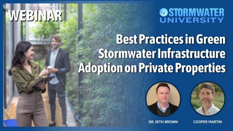 Programs, Permits & Compliance - Stormwater University